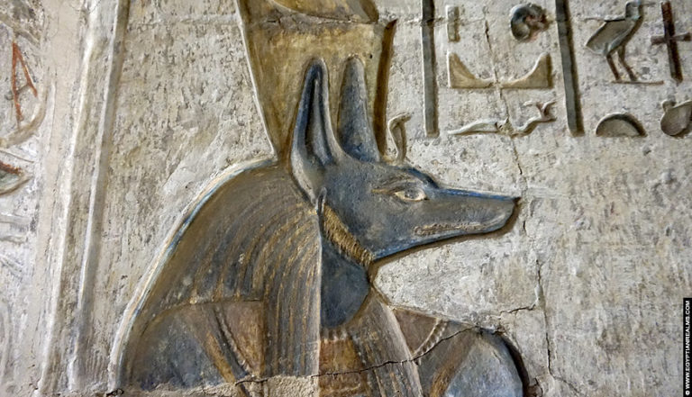 Oud-Egyptische god Anubis - Egyptian Realms